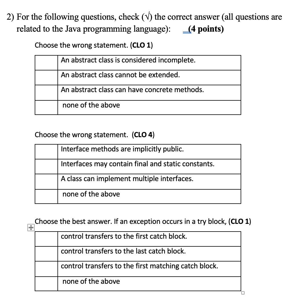 Solved 4. To use the try-with-resources statement, | Chegg.com