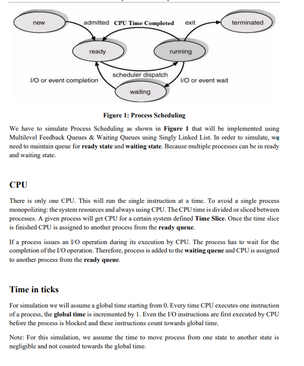 Solved Process Concept A program is passive while process is | Chegg.com