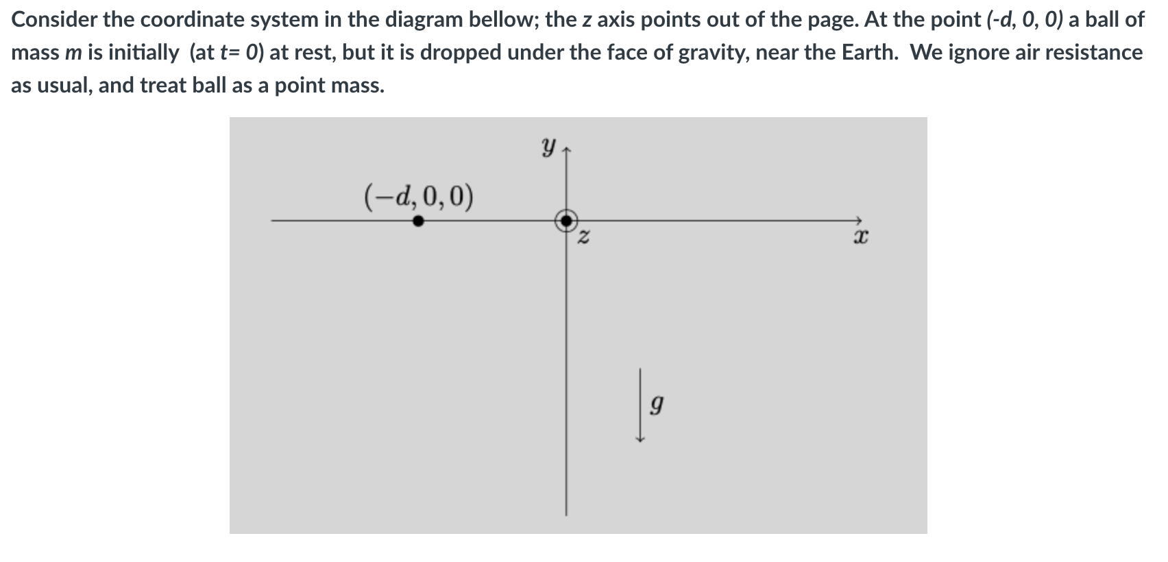Solved A) What is the position of the ball at time t > | Chegg.com