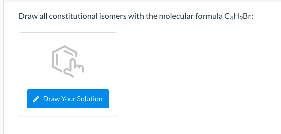 Solved Draw all constitutional isomers with the molecular | Chegg.com