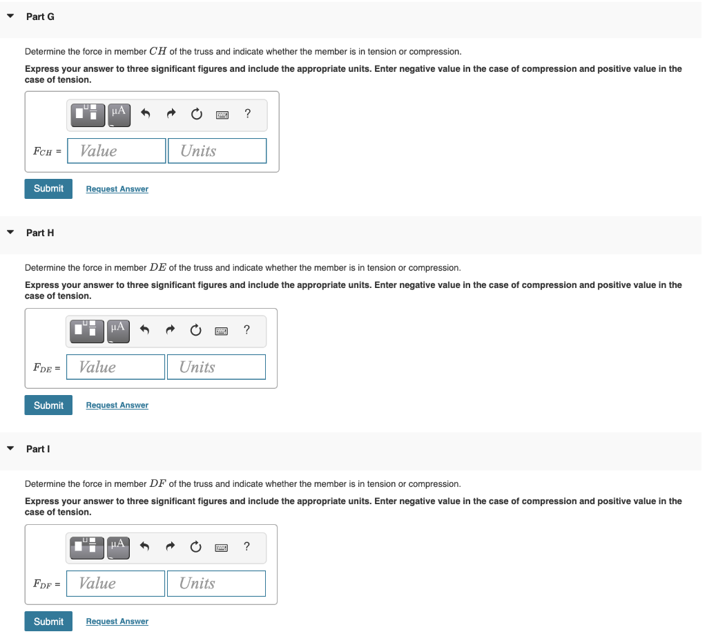 Solved Review Assume that all members are pin connected and | Chegg.com