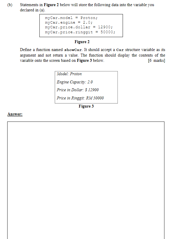 Solved Write the code segment for each of the following | Chegg.com