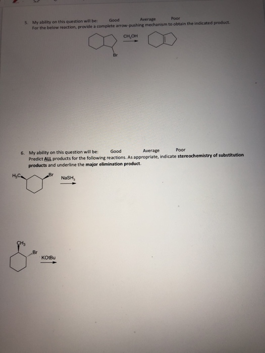 Solved 1. Fill in the missing item (reactant, reagent, or | Chegg.com