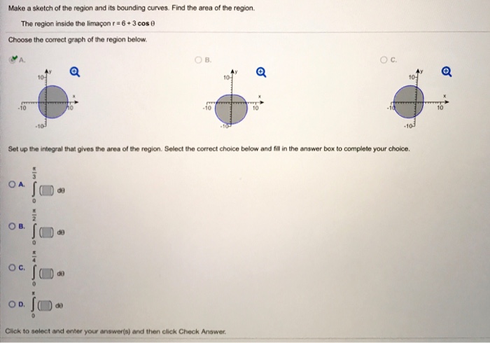 Solved Make a sketch of the region and its bounding curves. | Chegg.com