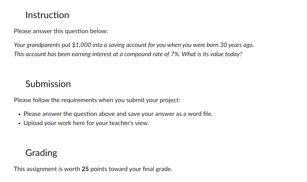 Solved Instruction Please answer this question below: Your | Chegg.com