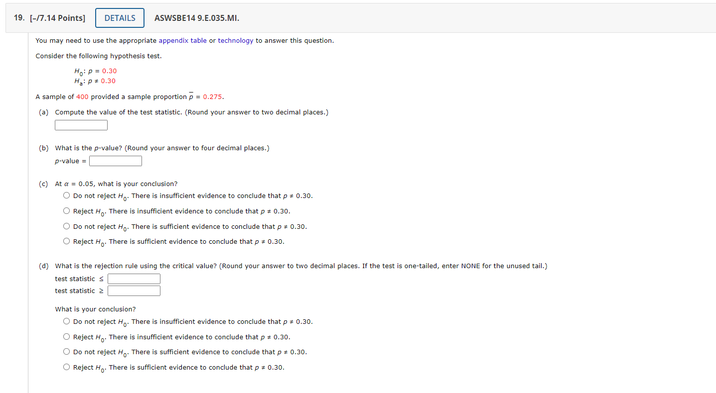 Solved You may need to use the appropriate appendix table or | Chegg.com