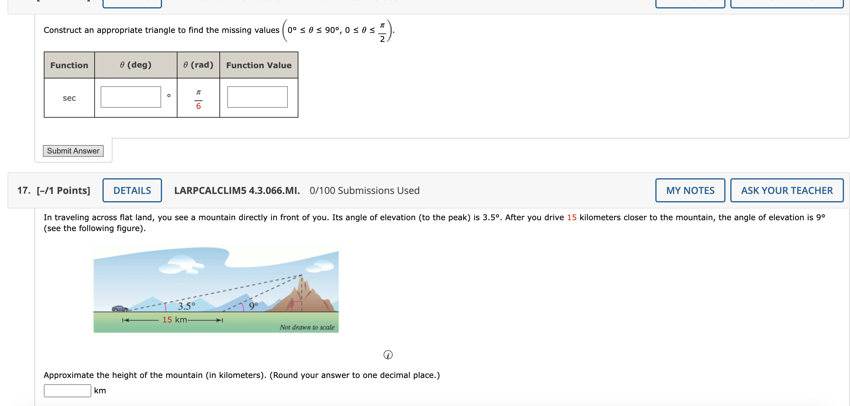 Solved (0∘≤θ≤90∘,0≤θ≤2π).to two decimal places.) d= | Chegg.com
