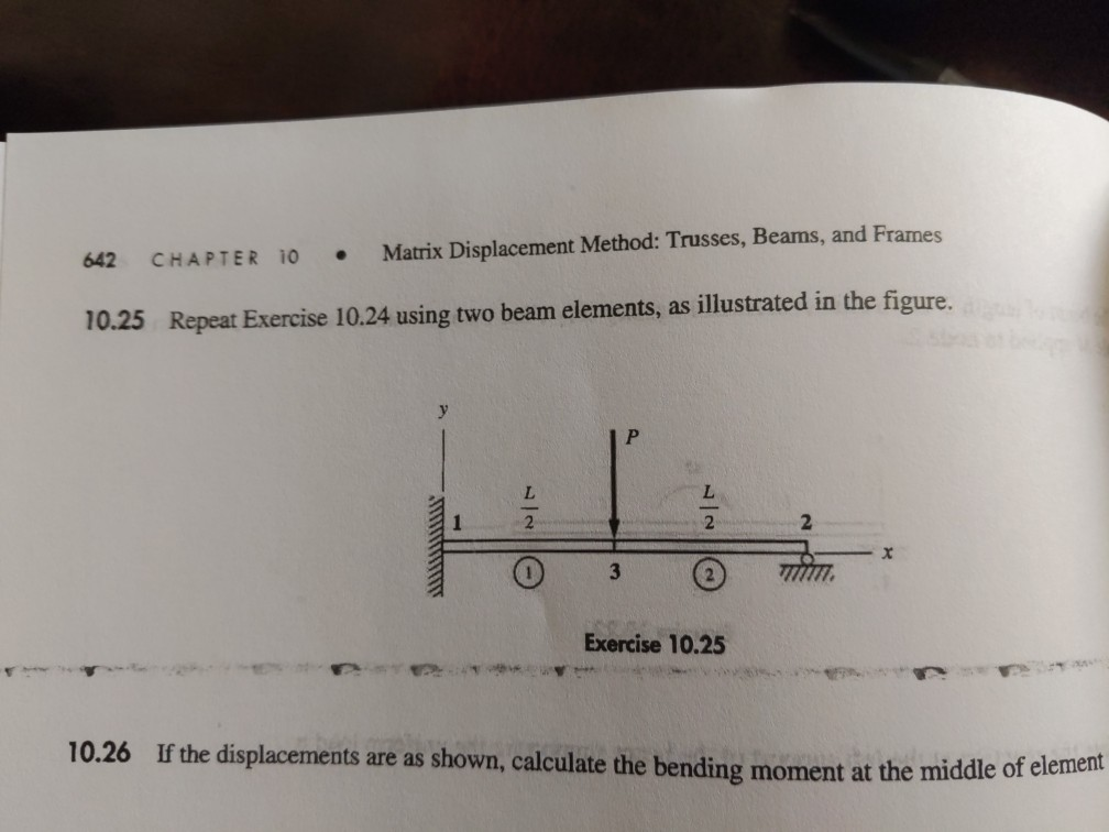Solved 642 CHAPTER 10 Matrix Displacement Method: Trusses, | Chegg.com