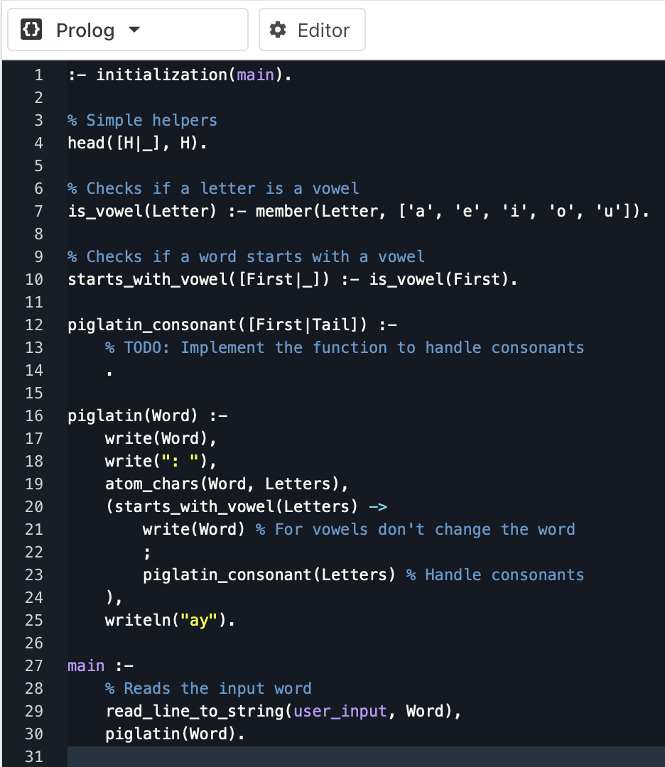 Solved Only Prolog Coding Sample 