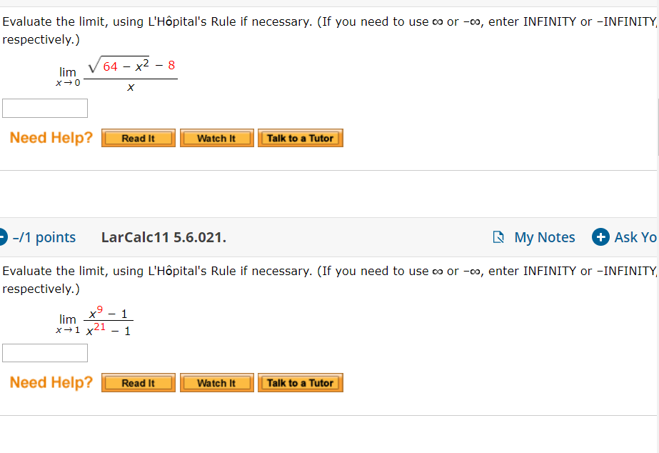 Solved Evaluate the limit, using L'Hôpital's Rule if | Chegg.com Solved Evaluate the limit, using L'Hôpital's Rule if | Chegg.com