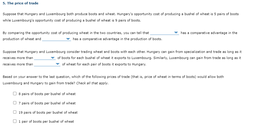 Solved Suppose that Hungary and Luxembourg both produce | Chegg.com
