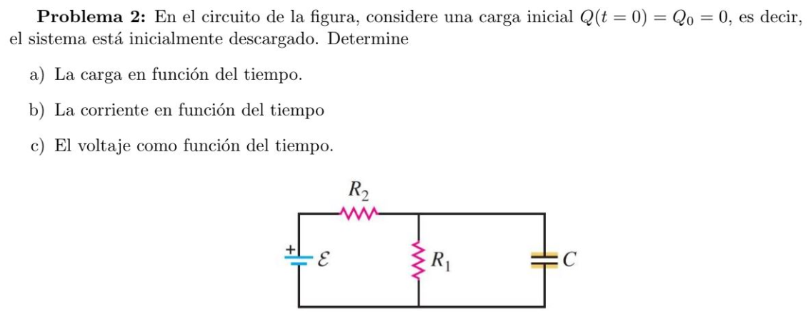 Solved Problema 2: En el circuito de la figura, considere | Chegg.com