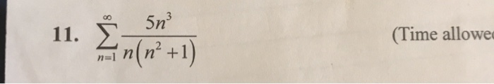 Solved GEOMETRIC SERIES, TELESCOPING SERIES, nth TERM TEST | Chegg.com