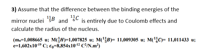 Solved 3) Assume that the difference between the binding | Chegg.com