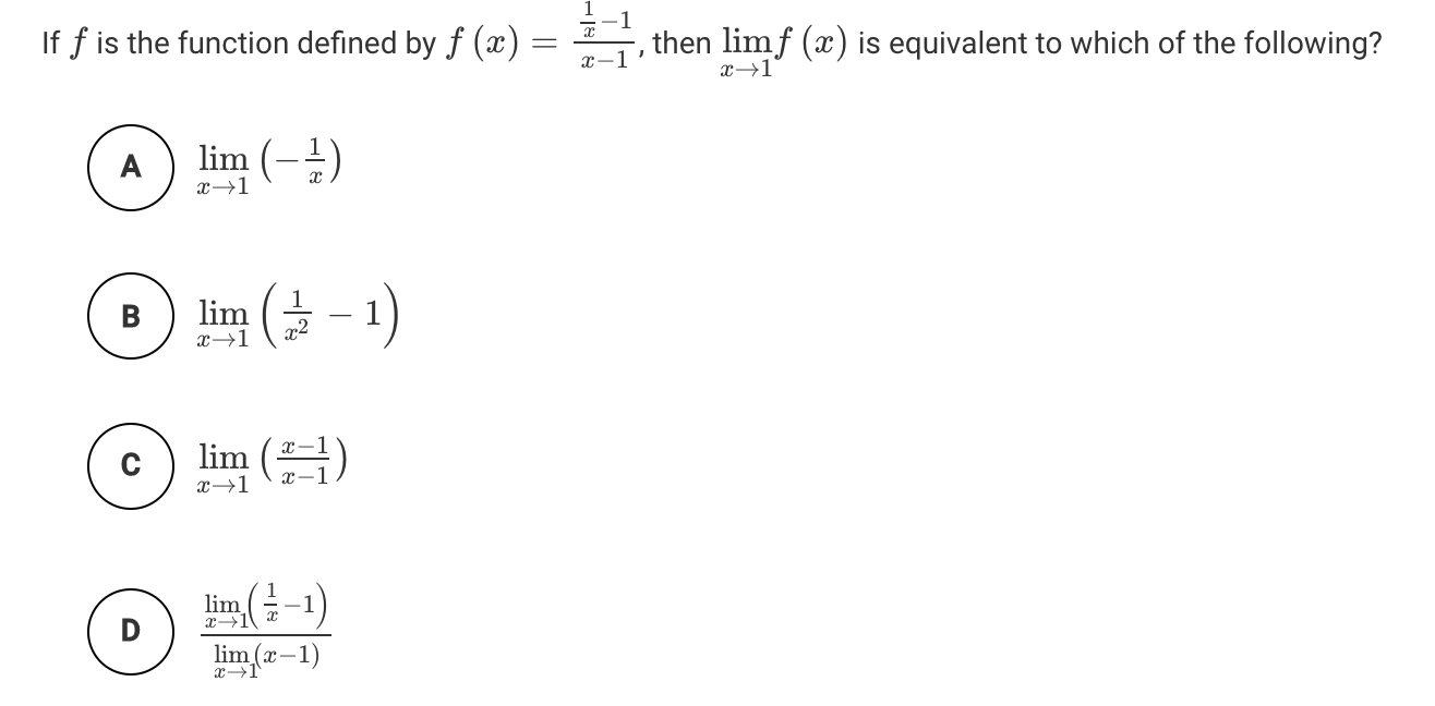 Solved If f is the function defined by f (x) then limf (x) | Chegg.com