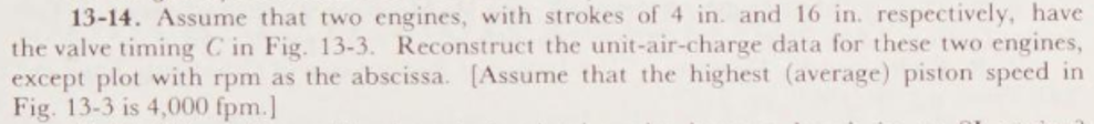 Solved 13-14. ﻿Assume that two engines, with strokes of 4 | Chegg.com