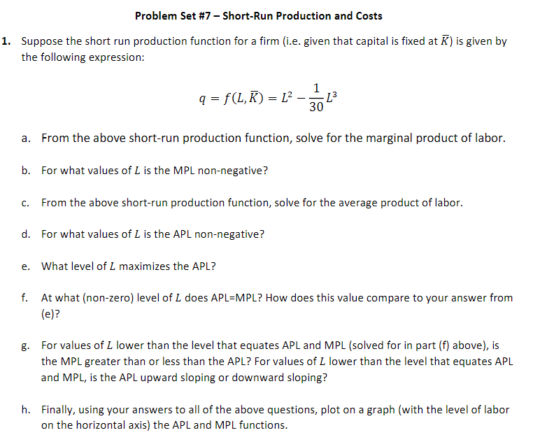 Solved Hi, I need help understanding the Short-Run | Chegg.com