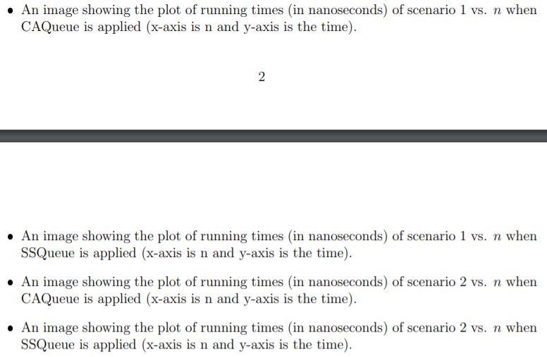 Solved 1 Constructing CAQueue: a Queue using a Circular | Chegg.com