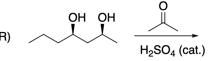 Solved ОН ОН R) H2SO4 (cat.) | Chegg.com