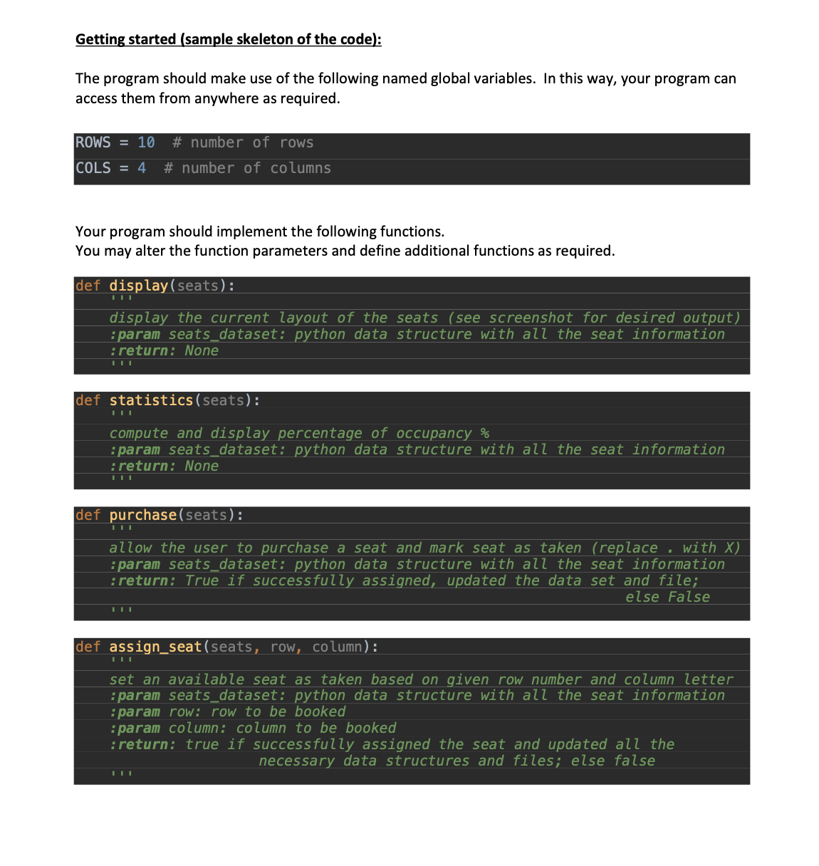 Solved Design and develop a Python program to assist a | Chegg.com