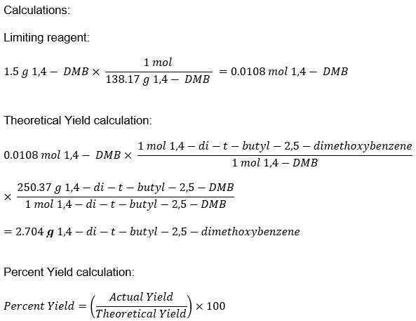 Solved 1. What is the percent yield of the crude | Chegg.com