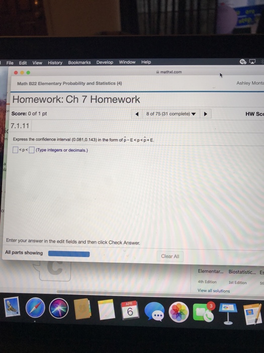 Solved File Edit View History Bookmarks Develop Window Help | Chegg.com