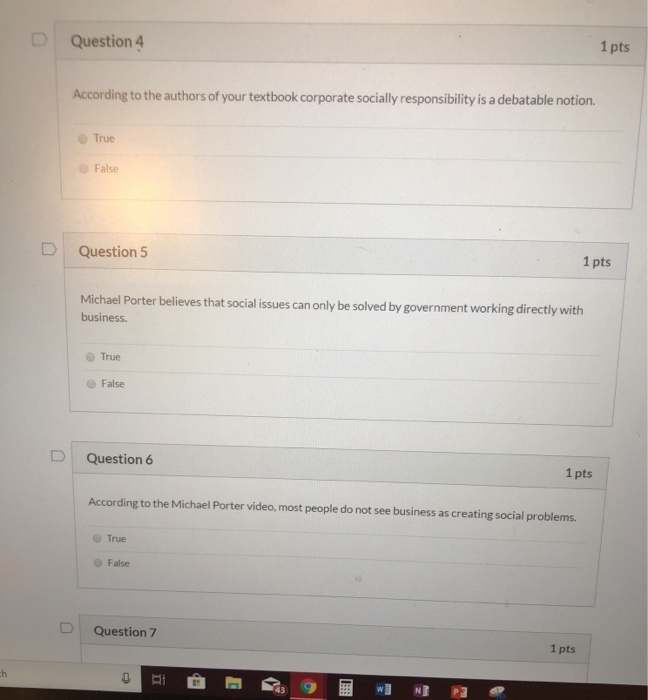 Solved Question 4 1 pts According to the authors of your | Chegg.com