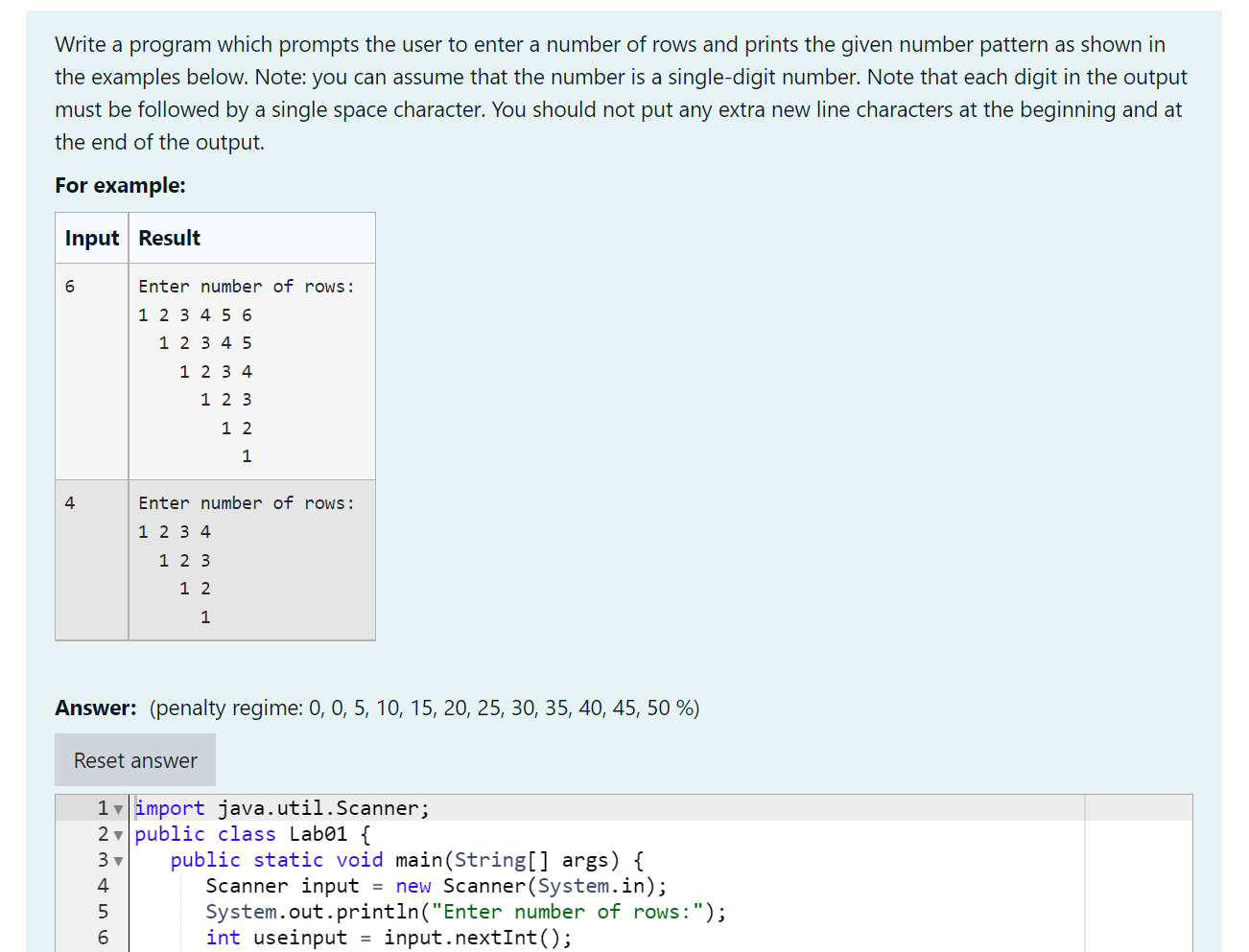 Solved Write a program which prompts the user to enter a | Chegg.com