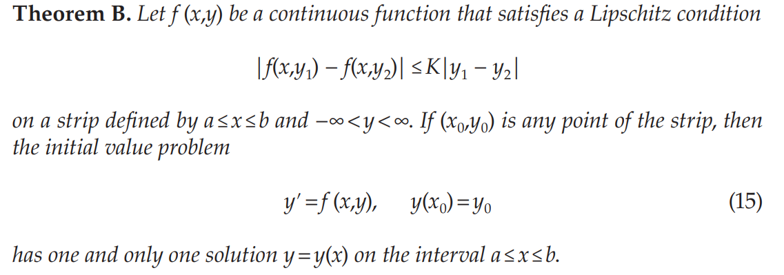 Solved （IVP EXISTENCE AND UNIQUENESS &Lipschitz | Chegg.com