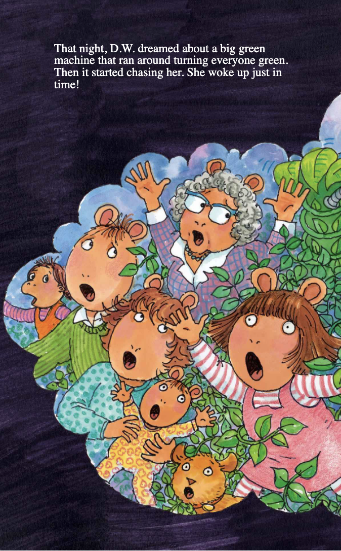 Solved MARC BROWN ARTHUR Turns Green DE MARC BROWN ARTHUR | Chegg.com