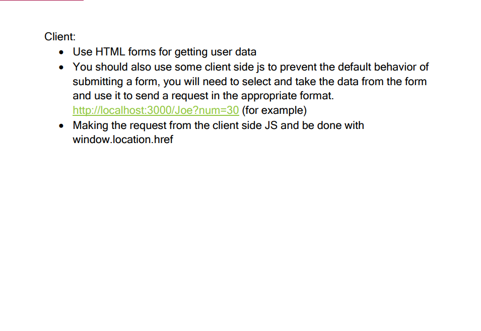 Solved Open Webstorm (IDE of your choice) and create a new | Chegg.com