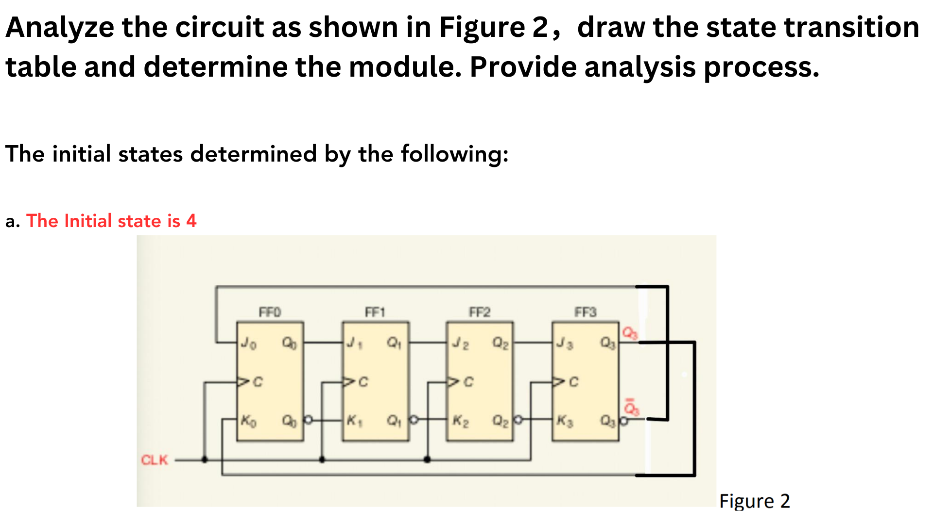 Draw Circuit Diagram From Transition Output Table Solved 6.