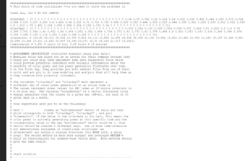 Solved Please solve this using matlab code to solve part | Chegg.com