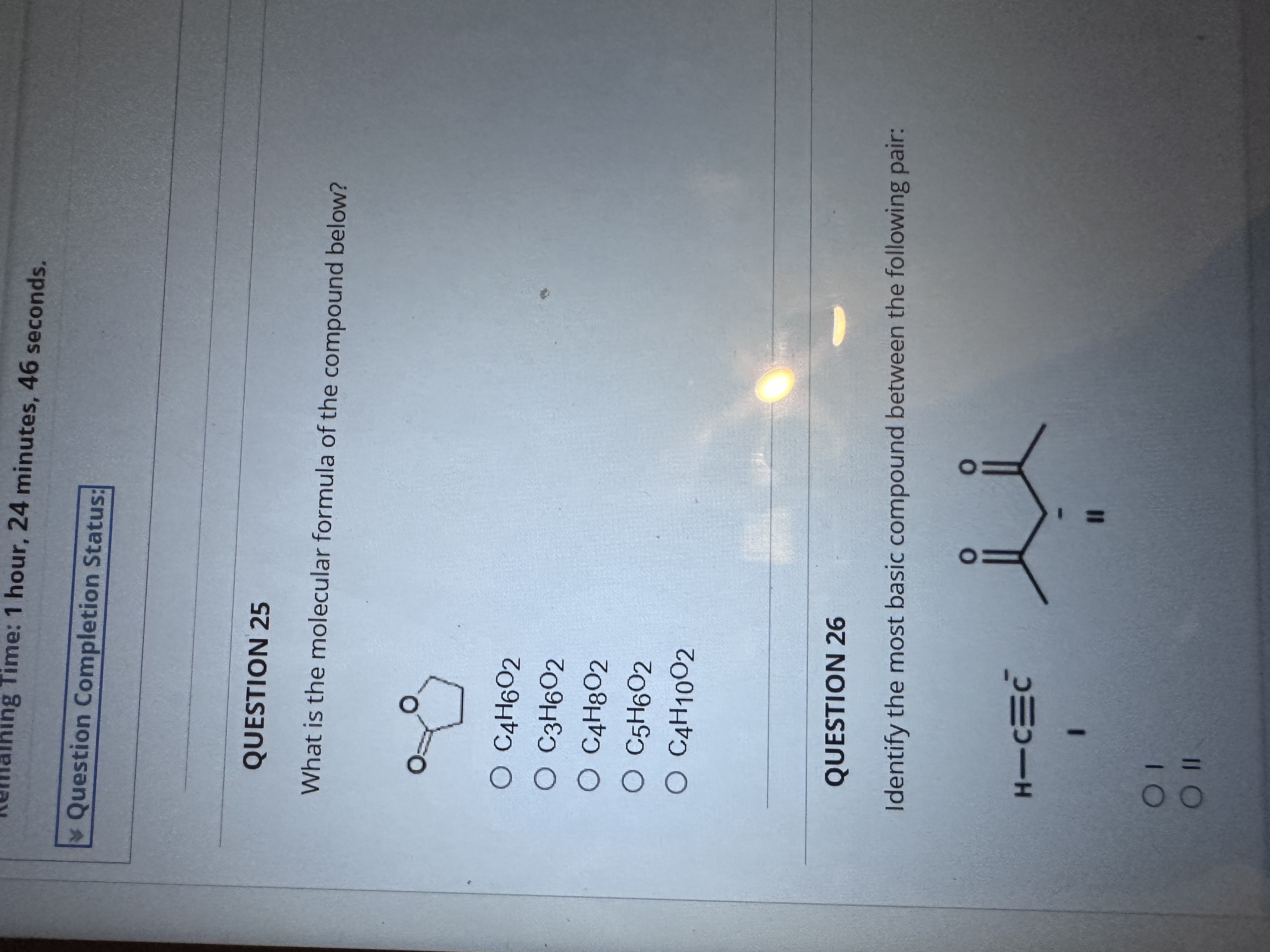 Solved What is the molecular formula of the compound below? | Chegg.com