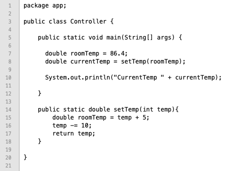 Solved Which line(s) in this code has an error and why is it | Chegg.com