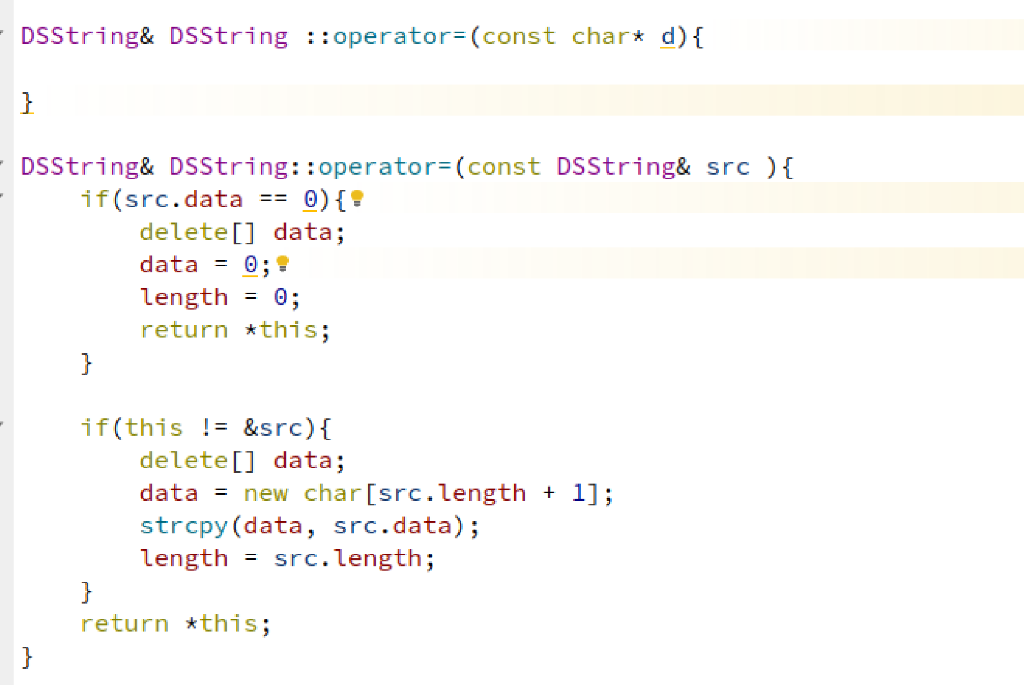 Solved I am implementing a custom string class and want to | Chegg.com