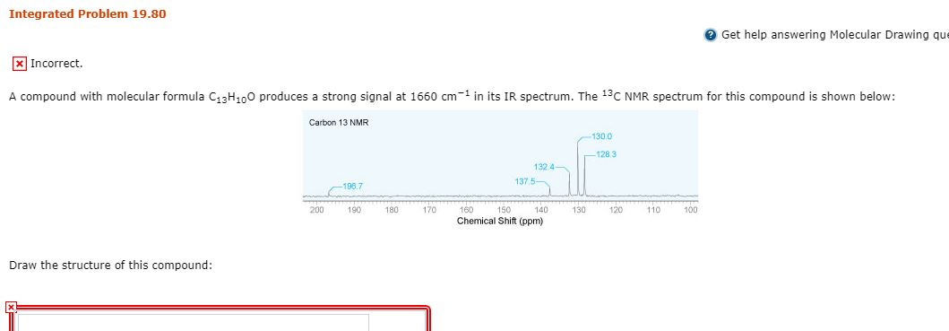 Solved Integrated Problem 19.80 Get help answering Molecular | Chegg.com