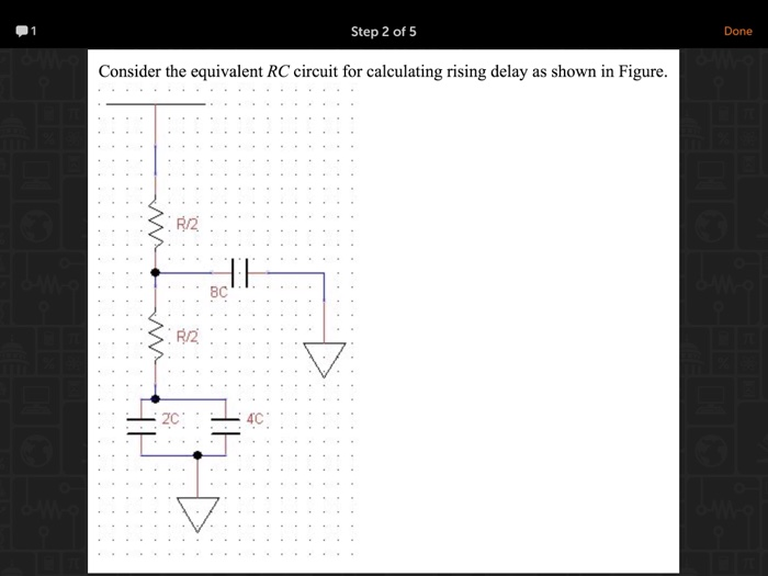 Solved 4.3 Find the rising and falling propagation delays of | Chegg.com