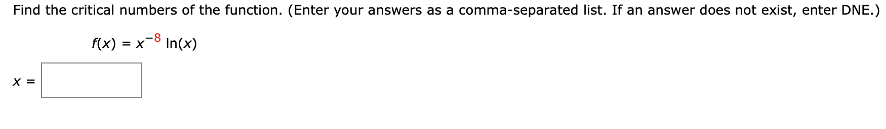Solved Find the critical numbers of the function. (Enter | Chegg.com