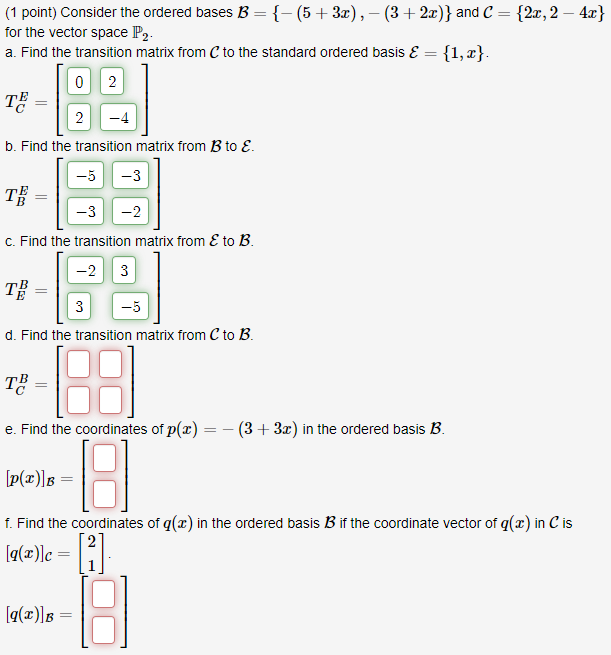 Solved Already did the first 3 parts and understood those. | Chegg.com