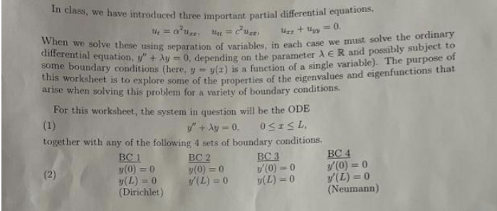2. PROPERTY 2: Positivity OF EIGENVALUES Suppose y0 | Chegg.com