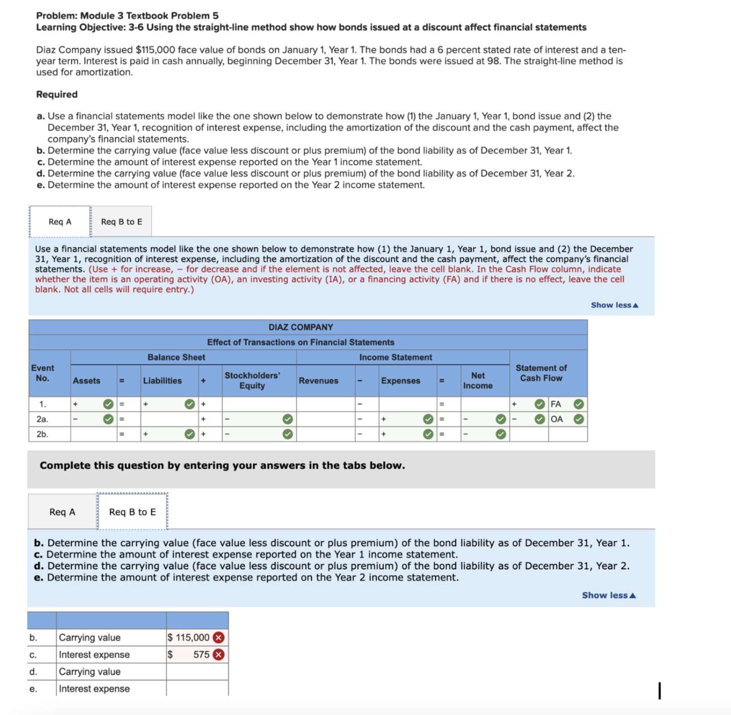 Solved Problem: Module 3 ﻿Textbook Problem 5Learning | Chegg.com