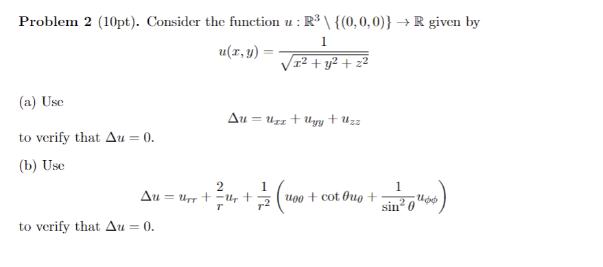 Solved Need a PDE expert.Solve both a and b plz. | Chegg.com