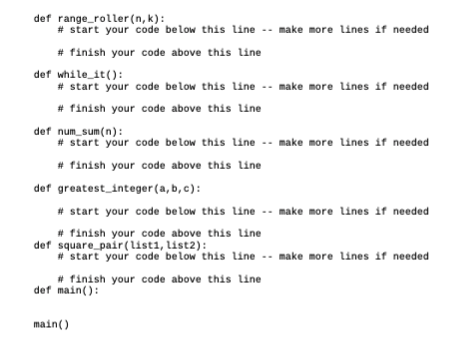 Solved Python Only Q.1 Write a function called | Chegg.com