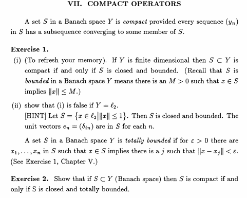 Solved These questions are from Compact Operators | Chegg.com