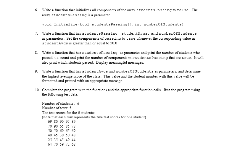 Solved Consider the following program that reads students' | Chegg.com