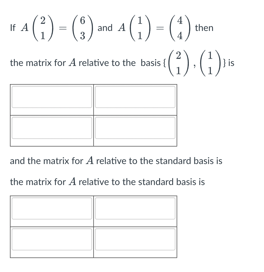 Solved 2 6 If . 3 A () - )and A(1) - (4) the ( (1), (1) 2 | Chegg.com