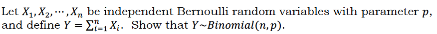 Solved Let X1,X2,⋯,Xn be independent Bernoulli random | Chegg.com