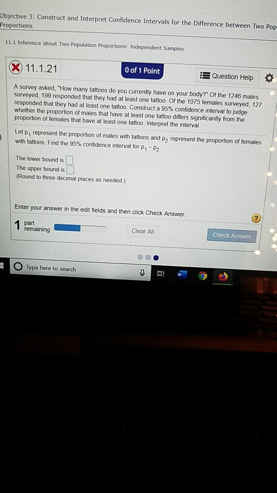 Solved Objective 3: Construct and Interpret Confidence | Chegg.com