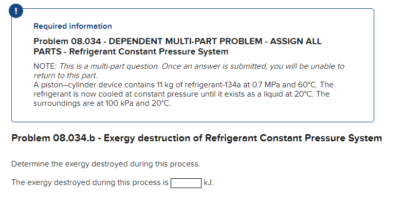 Solved Required information Problem 08.034 - DEPENDENT | Chegg.com